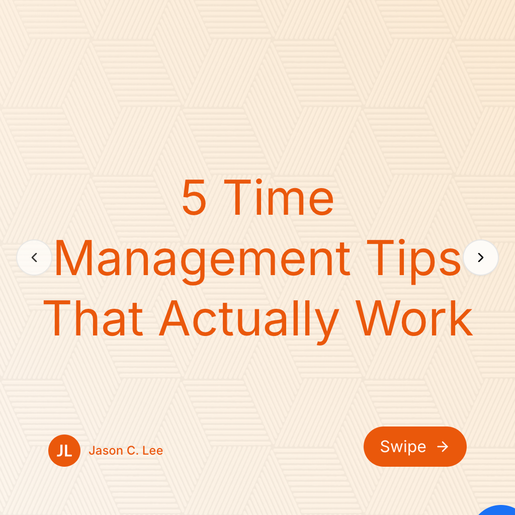 Carousel Studio | Create beautiful carousels in Canva